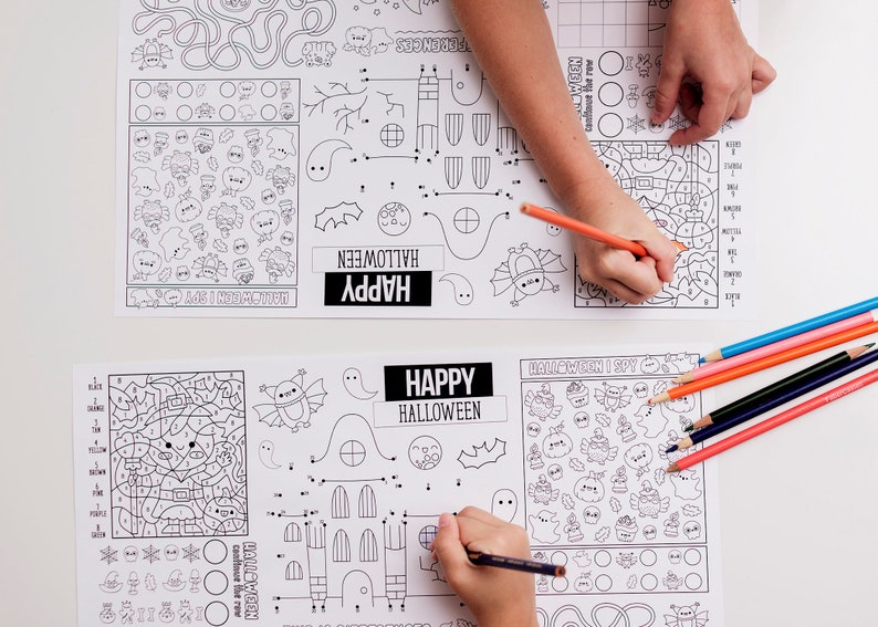 Christmas Activity Mat Preschool Activities Printable Christmas ...