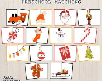 Halloween Matching Game Preschool Activities Printable Halloween ...