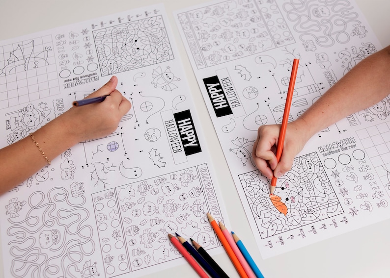 Christmas Activity Mat Preschool Activities Printable Christmas ...