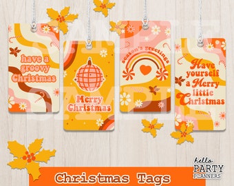 Christmas Tags, Holiday Printable Tags, Christmas Gift Tags, Christmas ...