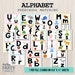 Alphabet Matching Game: A-Z Cards for Preschool Learning (digital ...