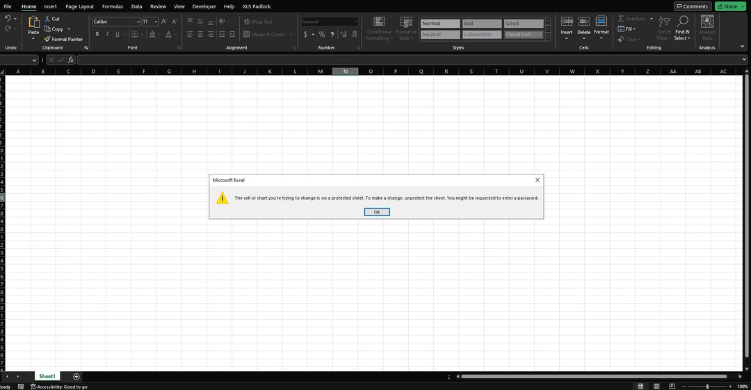 Unlock Your Excel Worksheet/book - Etsy