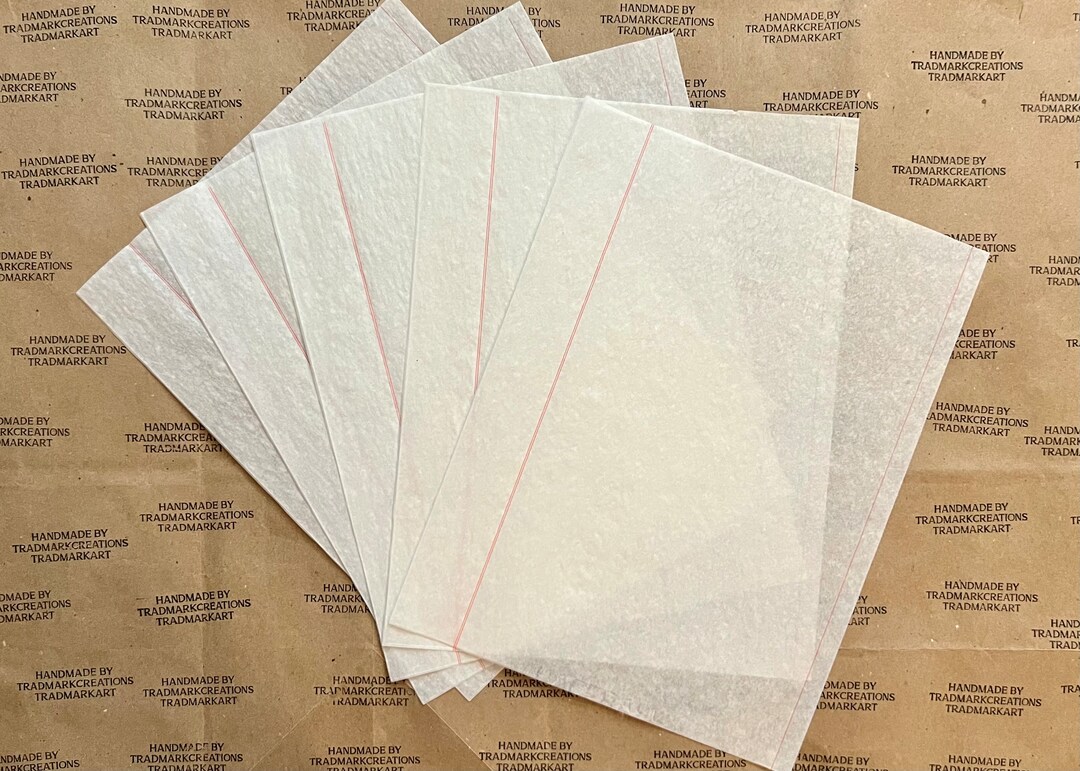 Vintage Red Ruled Cockle 9 Lb Onion Skin Paper - Southworth "racerase ...