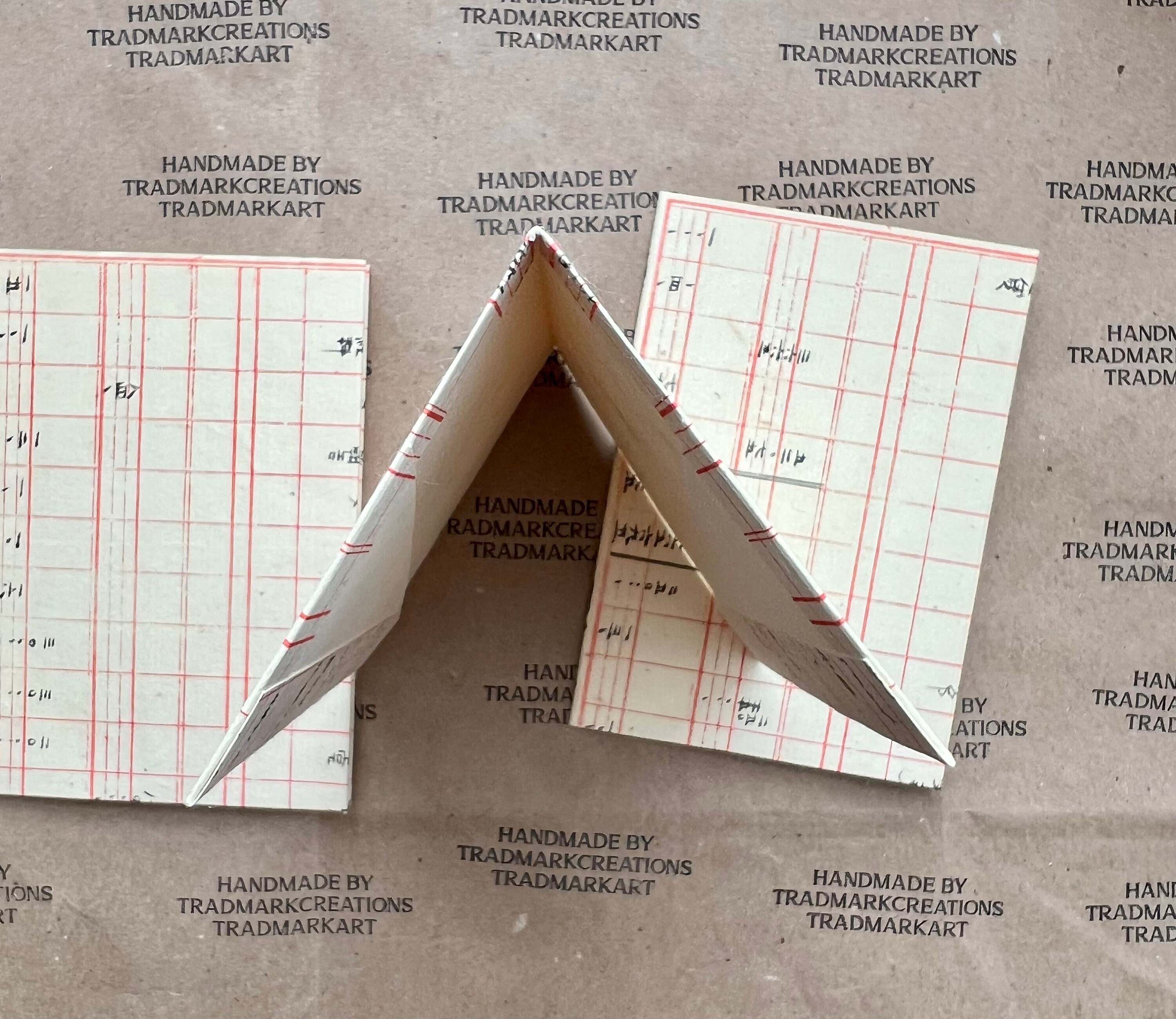 Handmade Japanese Ledger Paper Cover Folder PASSPORT Traveler's Size - Etsy