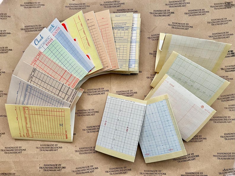 Handmade Vintage Blank Receipt Check/graph Cover Folders PASSPORT ...