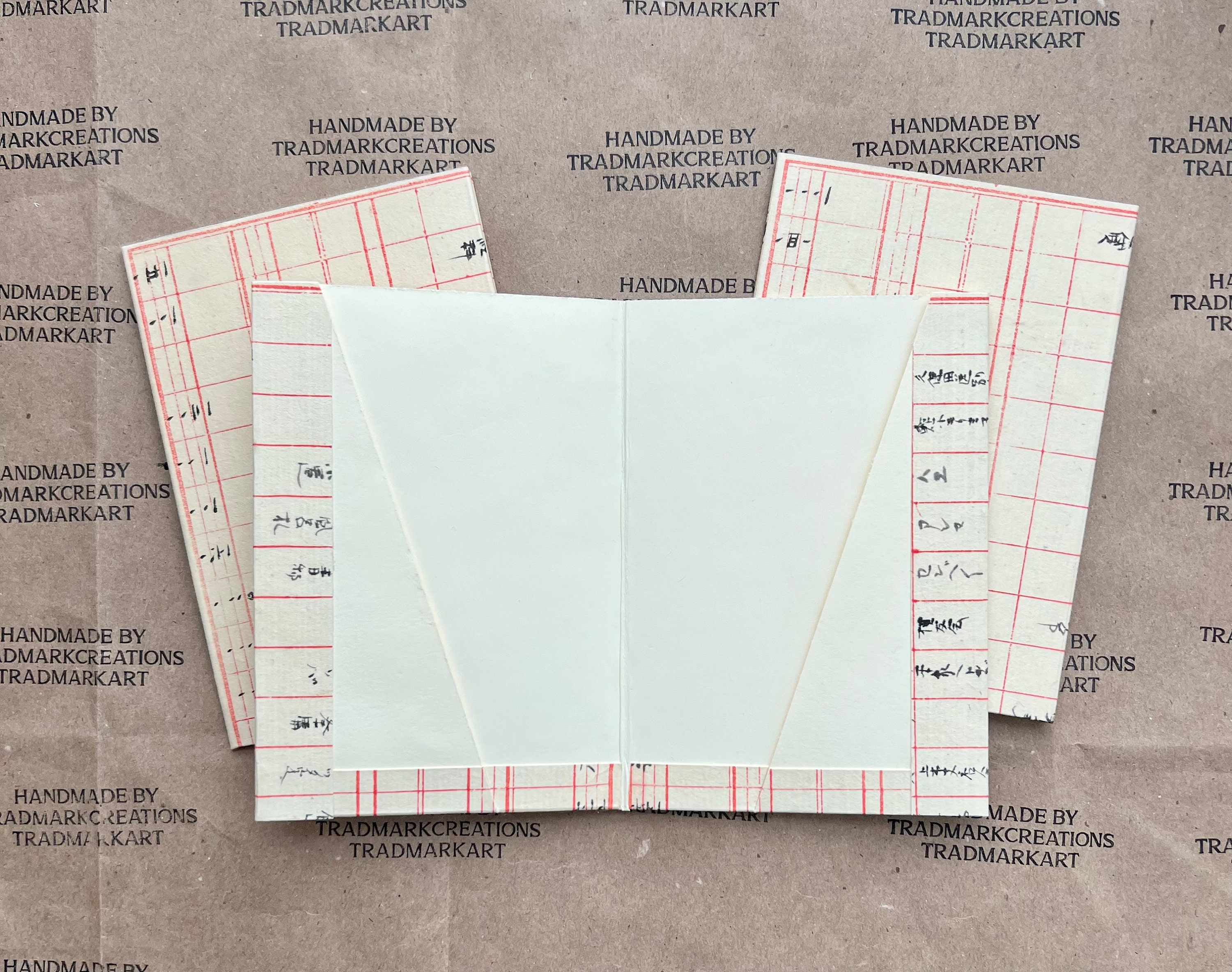 Handmade Japanese Ledger Paper Cover Folder PASSPORT Traveler's Size - Etsy