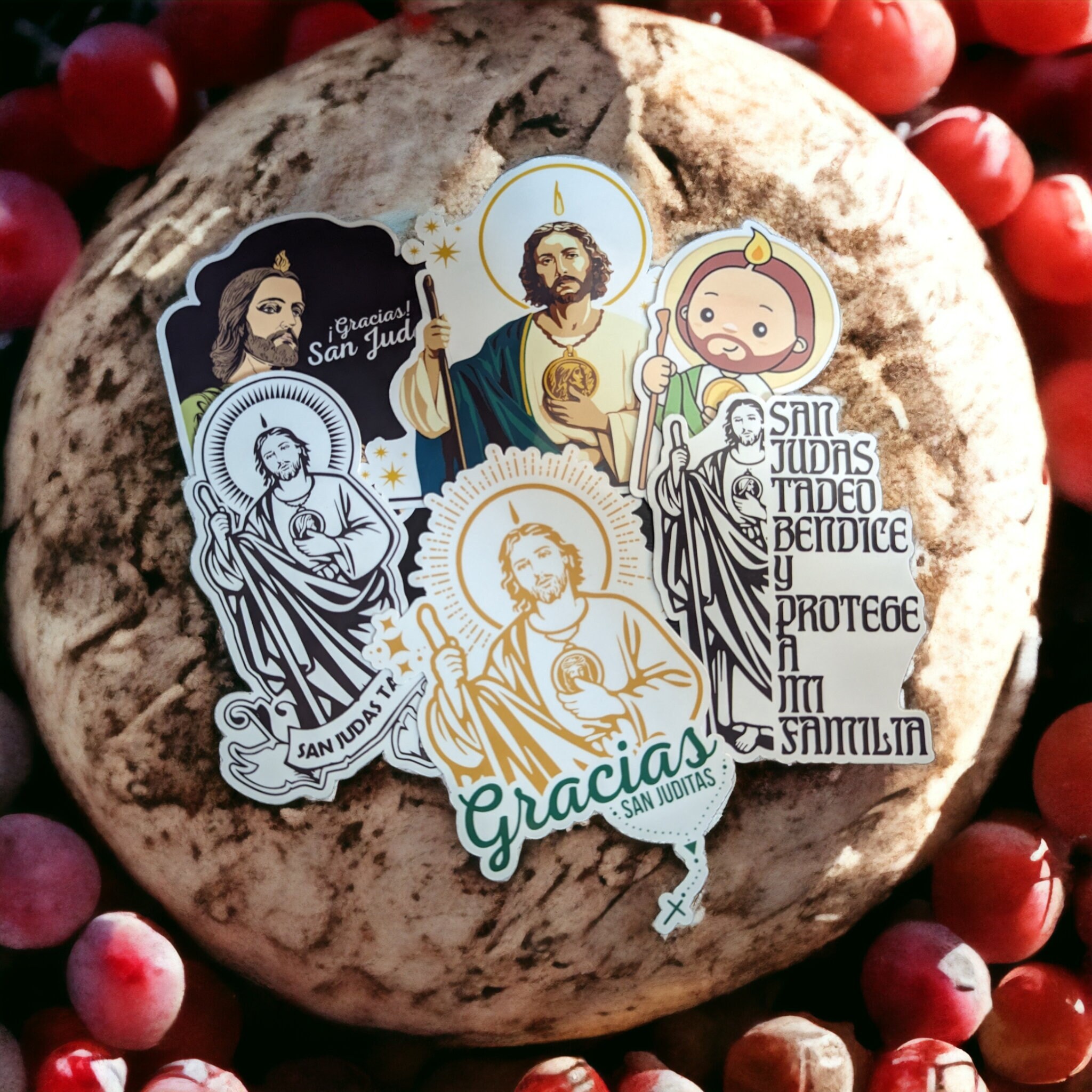 San Judas Stickers/ St.jude Stickers/ Laptop Stickers/ Religious ...