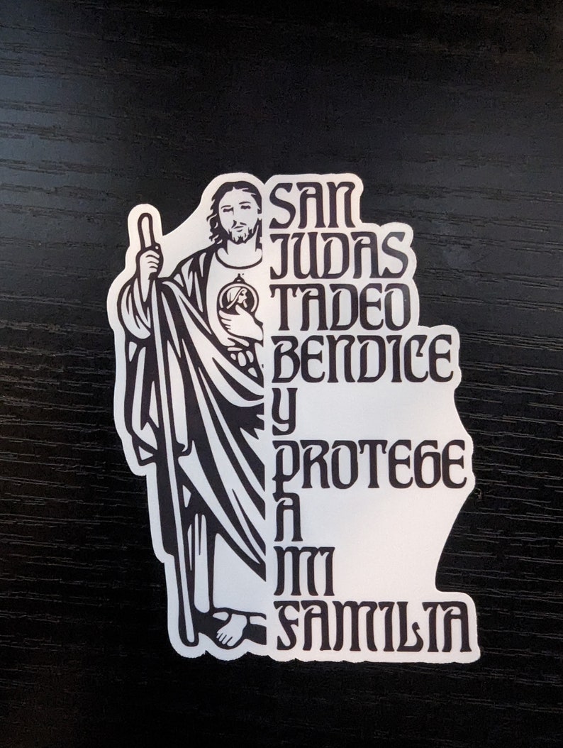 San Judas Stickers/ St.jude Stickers/ Laptop Stickers/ Religious ...