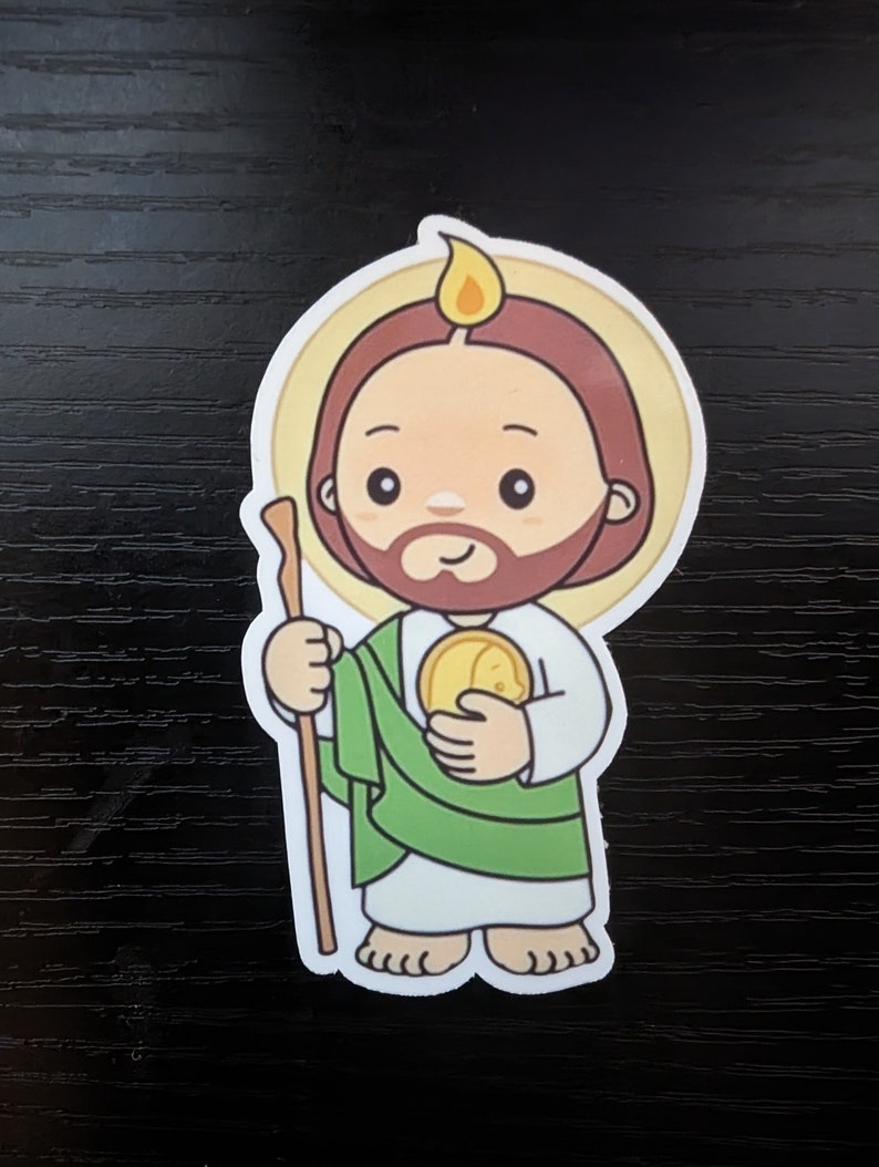 San Judas Stickers/ St.jude Stickers/ Laptop Stickers/ Religious ...