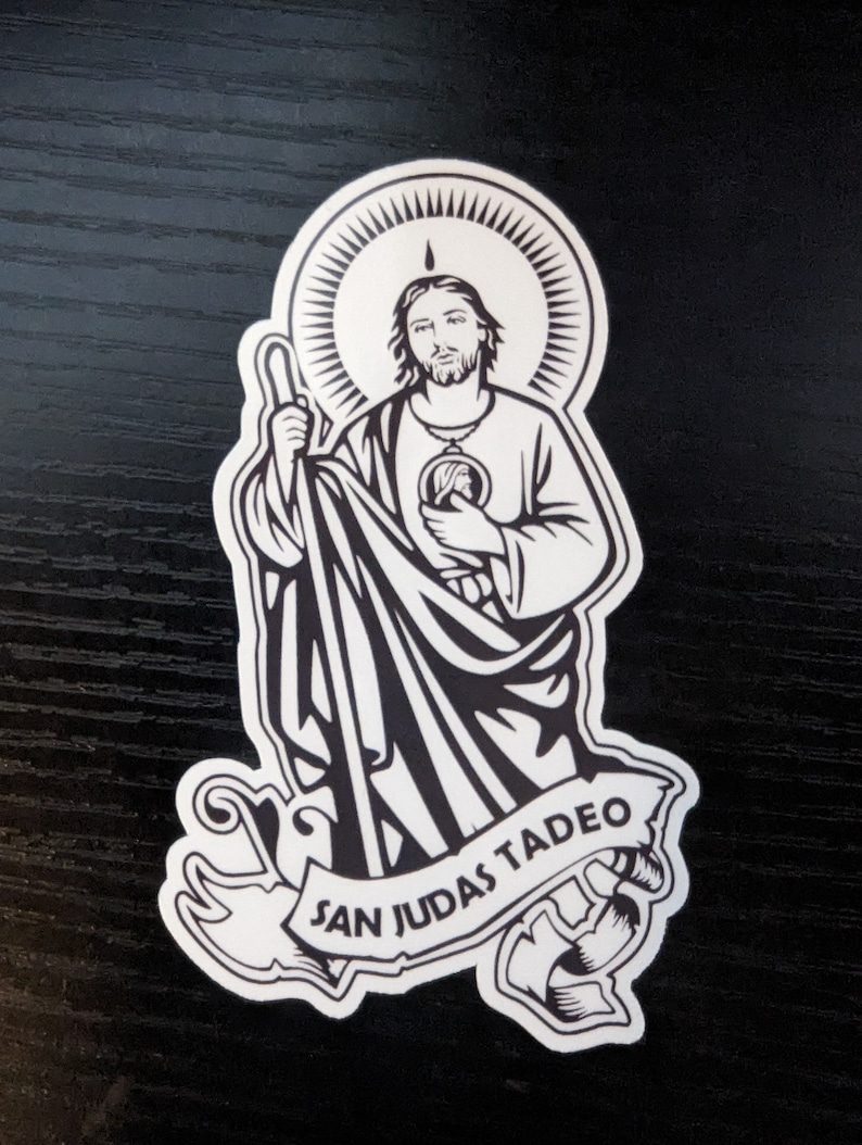 San Judas Stickers/ St.jude Stickers/ Laptop Stickers/ Religious ...