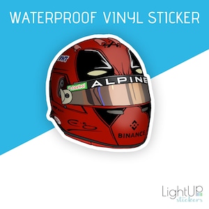 Waterproof Vinyl Sticker Fan Art Esteban Ocon Deadpool Helmet Las Vegas ...