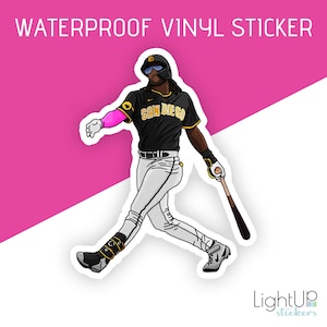 Waterproof Vinyl Sticker Fan Art of Fernando Tatis Jr. San Diego Padres ...