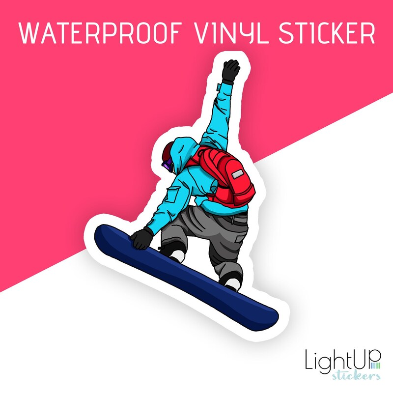 Snowboard Stickers - Etsy