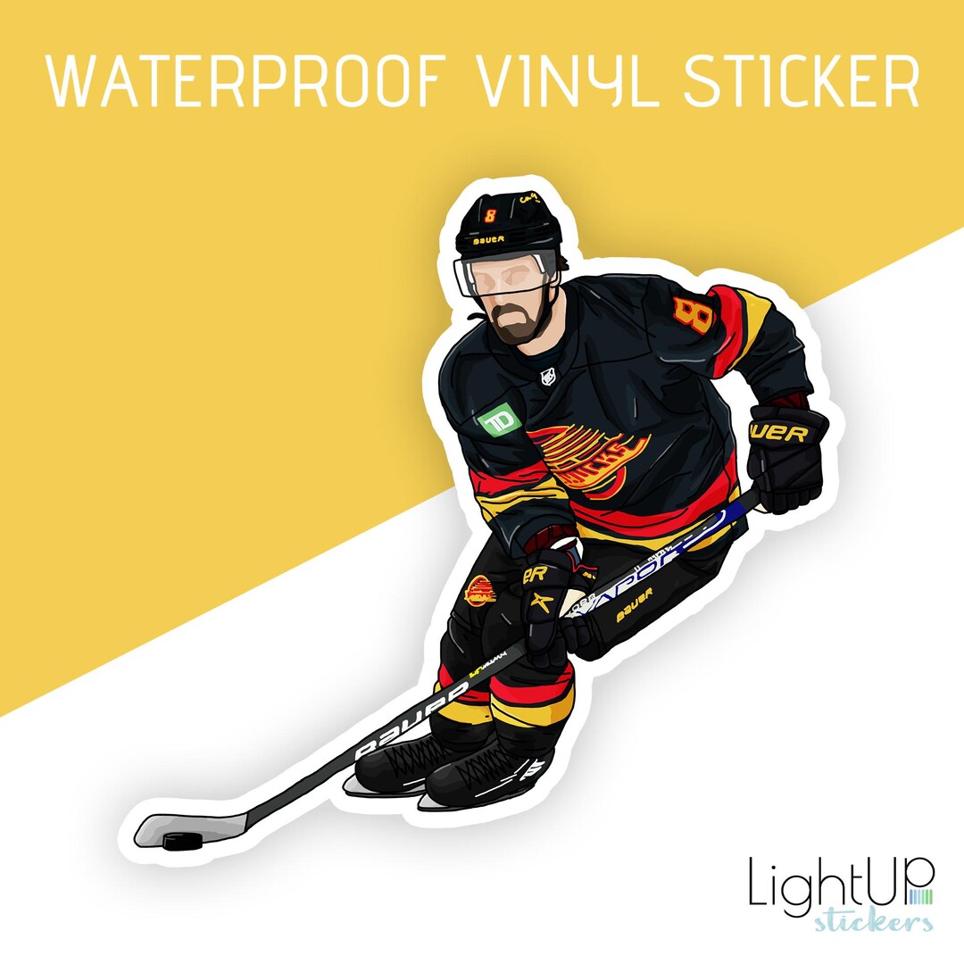Waterproof Vinyl Sticker Fan Art Hockey Player Conor Garland 8 ...