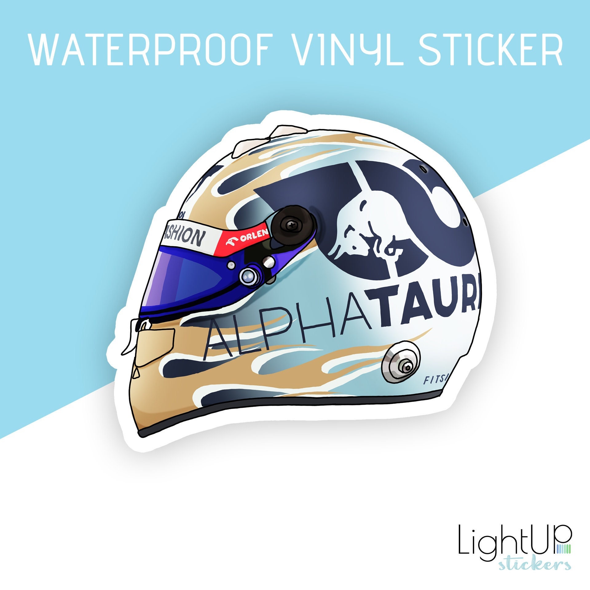 Waterproof Vinyl Sticker Fan Art of Daniel Ricciardo 2023 - Etsy