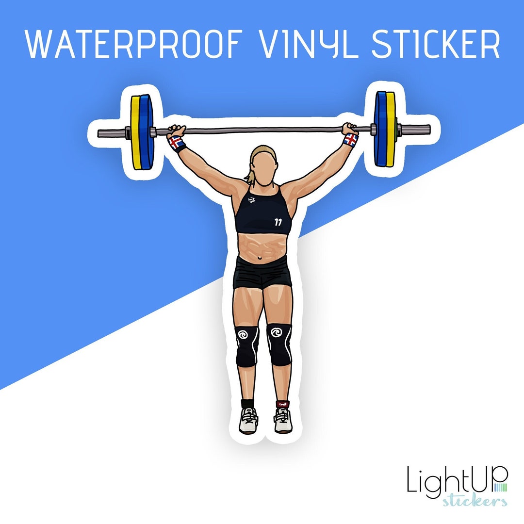 Waterproof Vinyl Sticker Fan Art of Annie Thorisdottir 2 Times Fittest ...