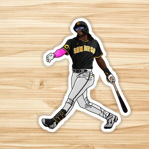 Waterproof Vinyl Sticker Fan Art of Fernando Tatis Jr. San Diego Padres ...