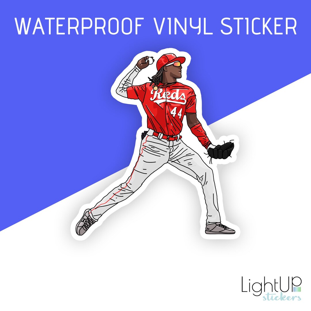 Waterproof Vinyl Sticker Fan Art Elly De La Cruz Baseball Player 44 for ...