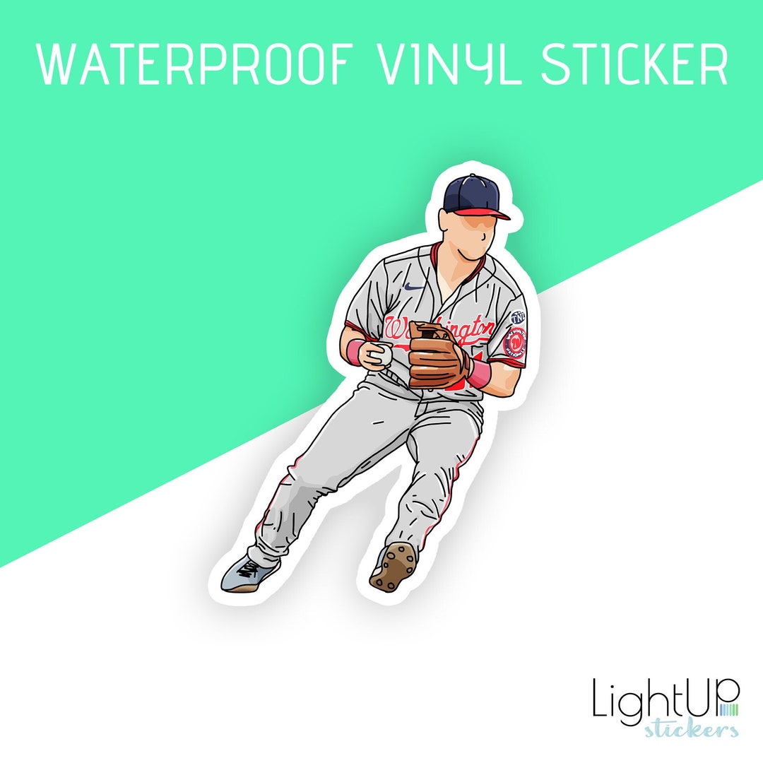 Waterproof Vinyl Sticker Fan Art Baseball Player Jake Alu 15 for the ...