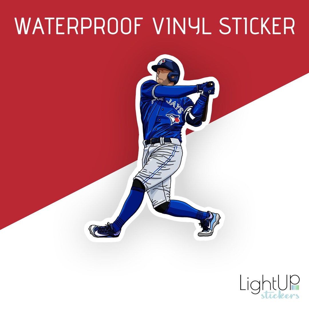 Waterproof Vinyl Sticker Fan Art Baseball Player George Springer Number ...