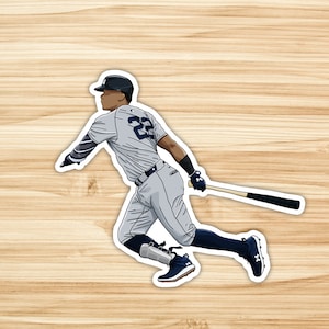 Waterproof Vinyl Sticker Fan Art Baseball Player Juan Soto New York ...