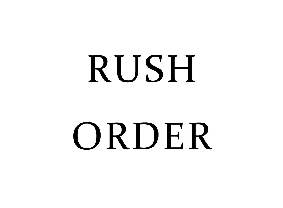 Rush Order/pay the Difference - Etsy