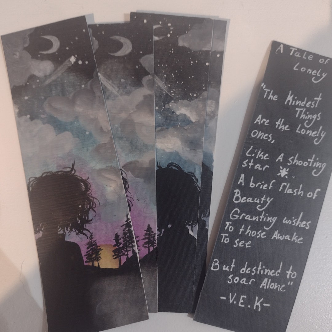 Poem Bookmark - Etsy