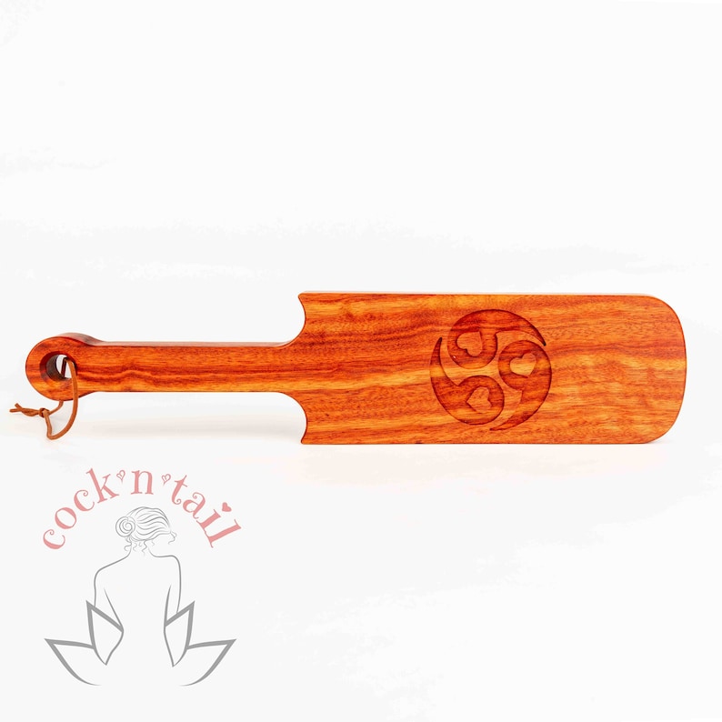 Spanking Paddle, BDSM, Kinky, Dom Sub, Paddle, Yinyang, Impact Play, Gift for Boyfriend, Gift ...