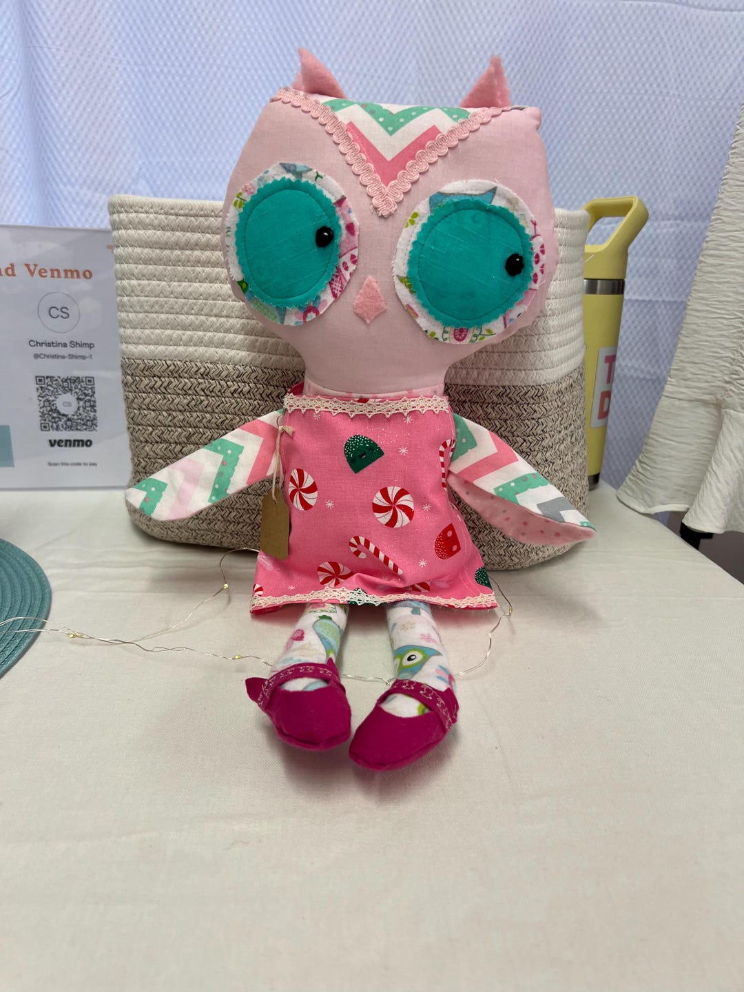 Owl Softie Doll: Handmade Nursery Stuffed Animal - Etsy