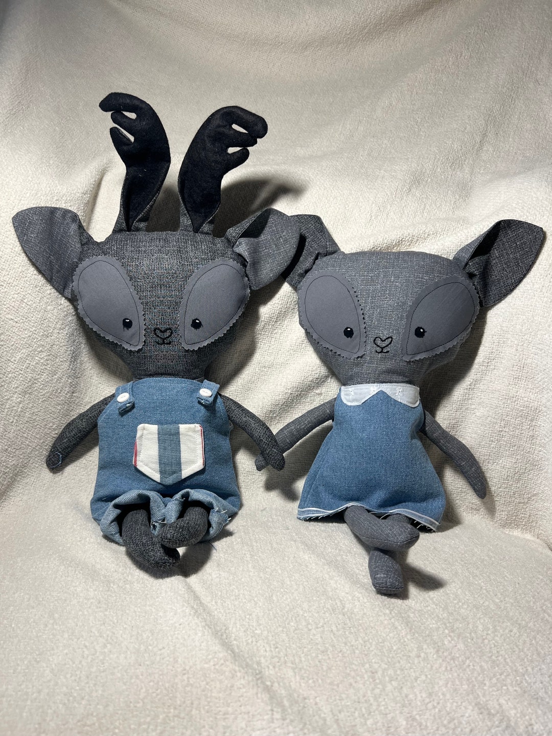 Buck Softie Doll, Nursery, Stuffed Deer, Stuffed Animal, Forest Animal ...