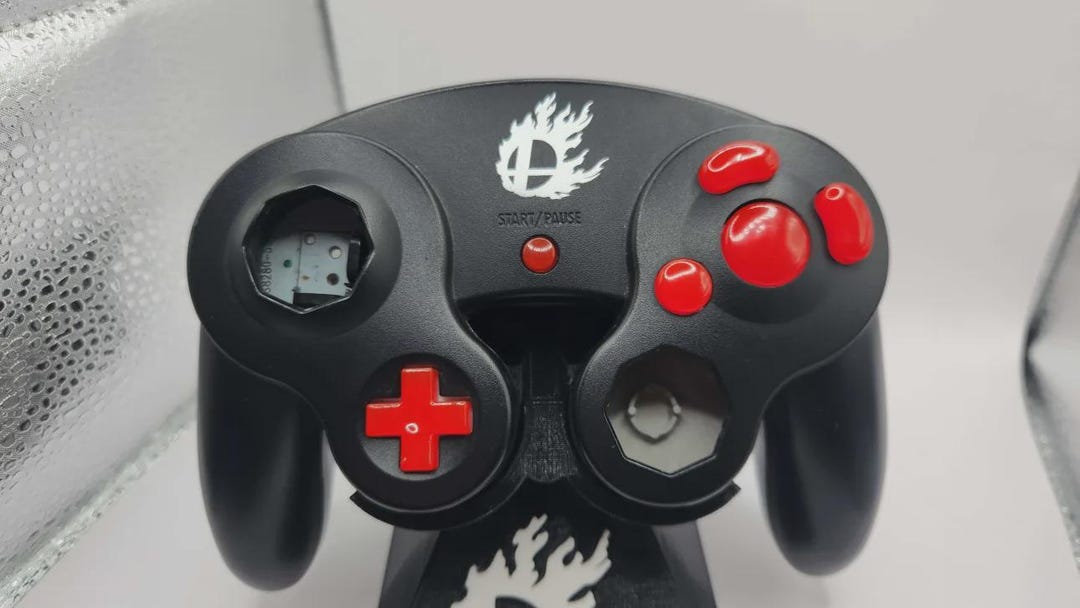 Red Bald Gamecube Controller Buttons (abxy/start/d-pad) - Etsy