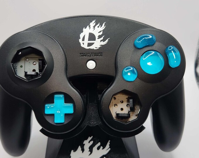 Aqua Bald Gamecube Controller Buttons (abxy/start/d-pad) - Etsy