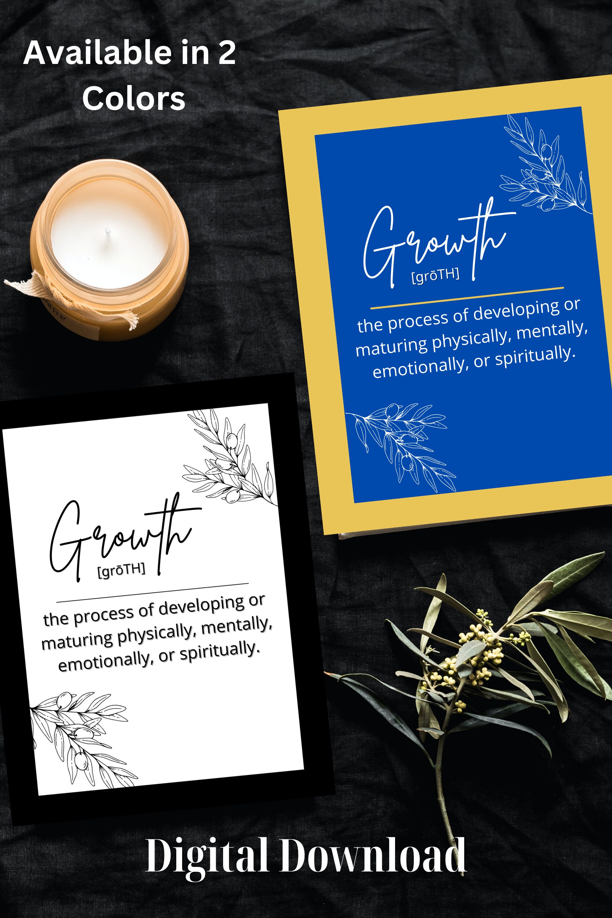 Growth Definition Art Print: Home Office Decor (digital Download) - Etsy