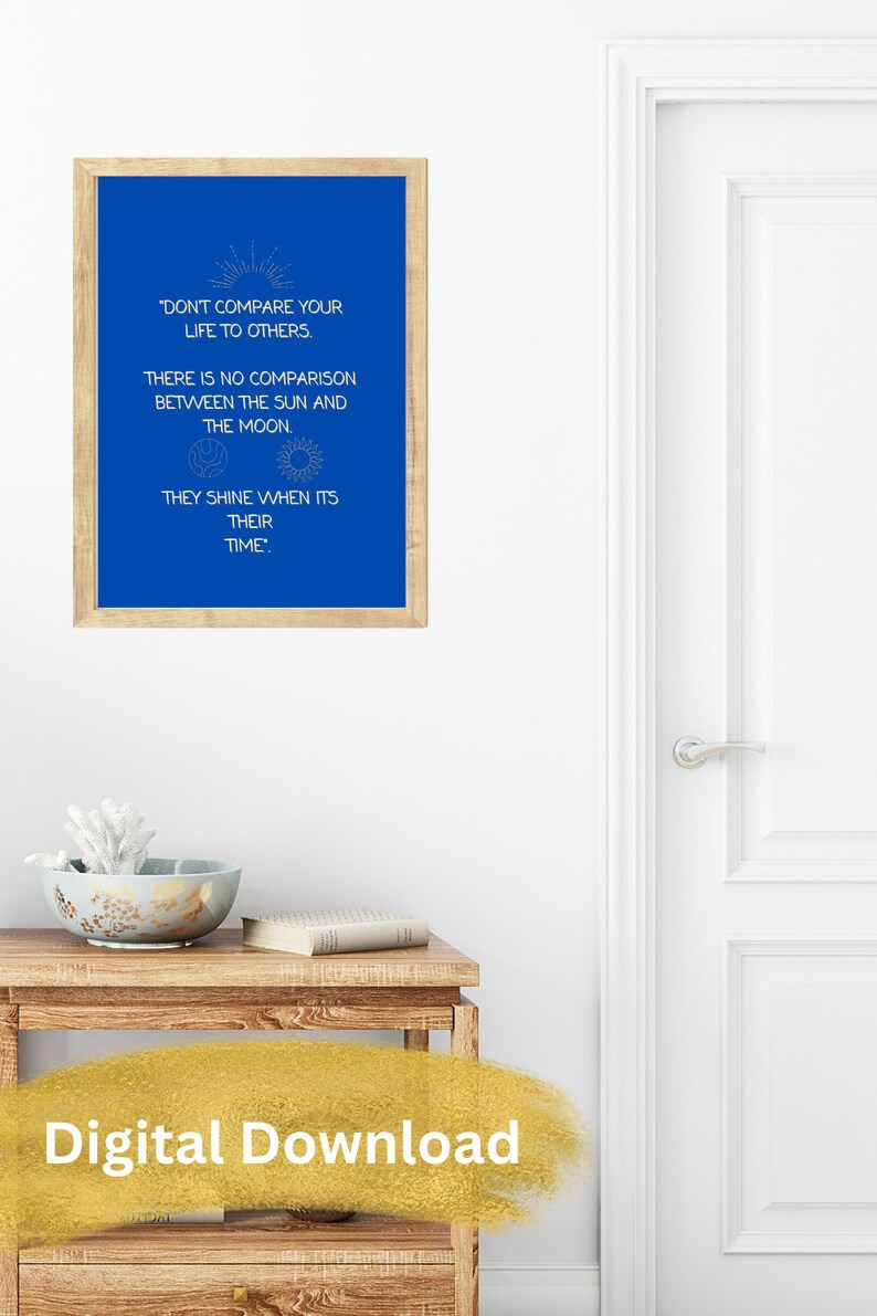 Positive Affirmation Printable Wall Art Mindfulness Therapy Office ...