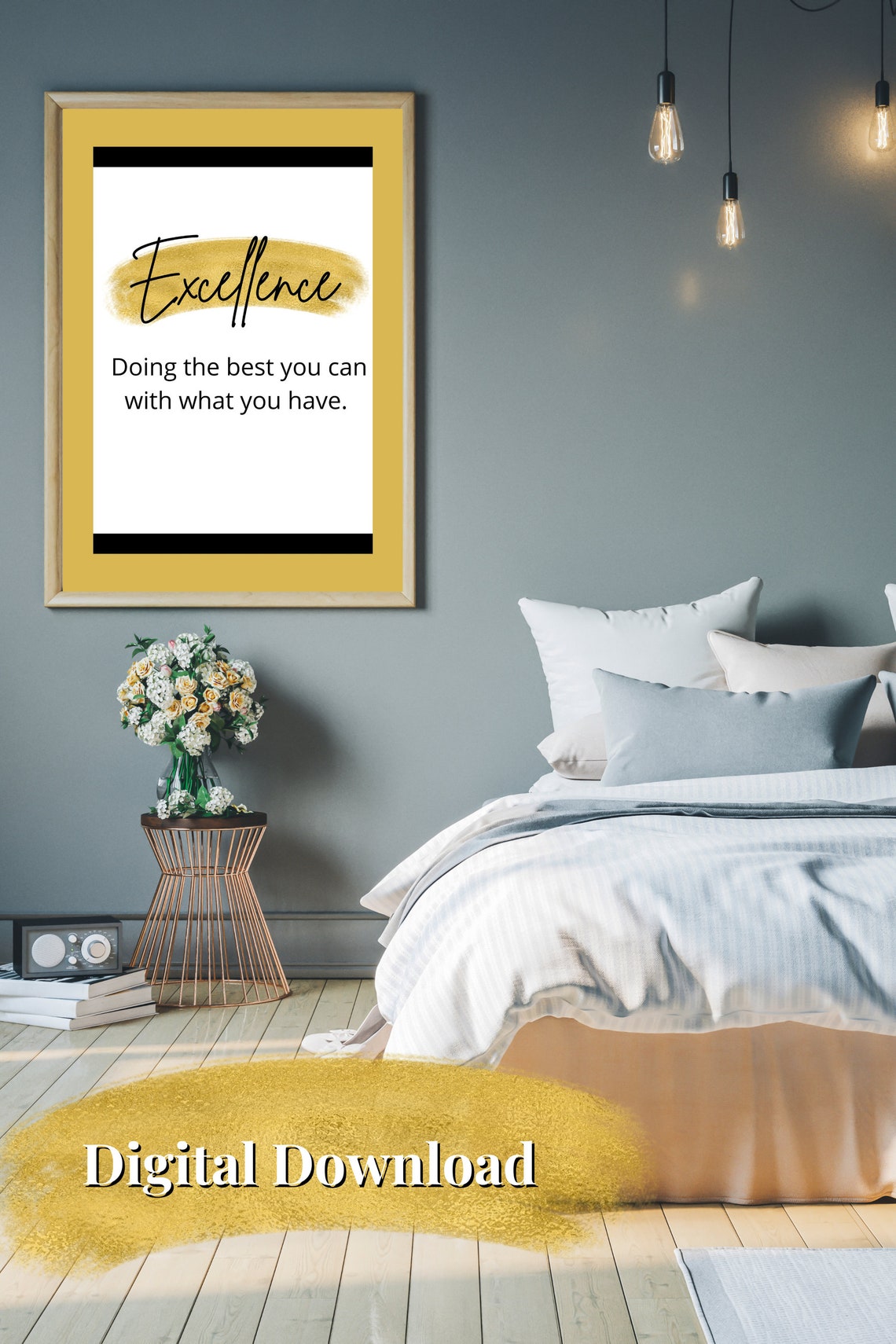 Excellence Definition Printable Wall Art Quotes About Life Definition ...