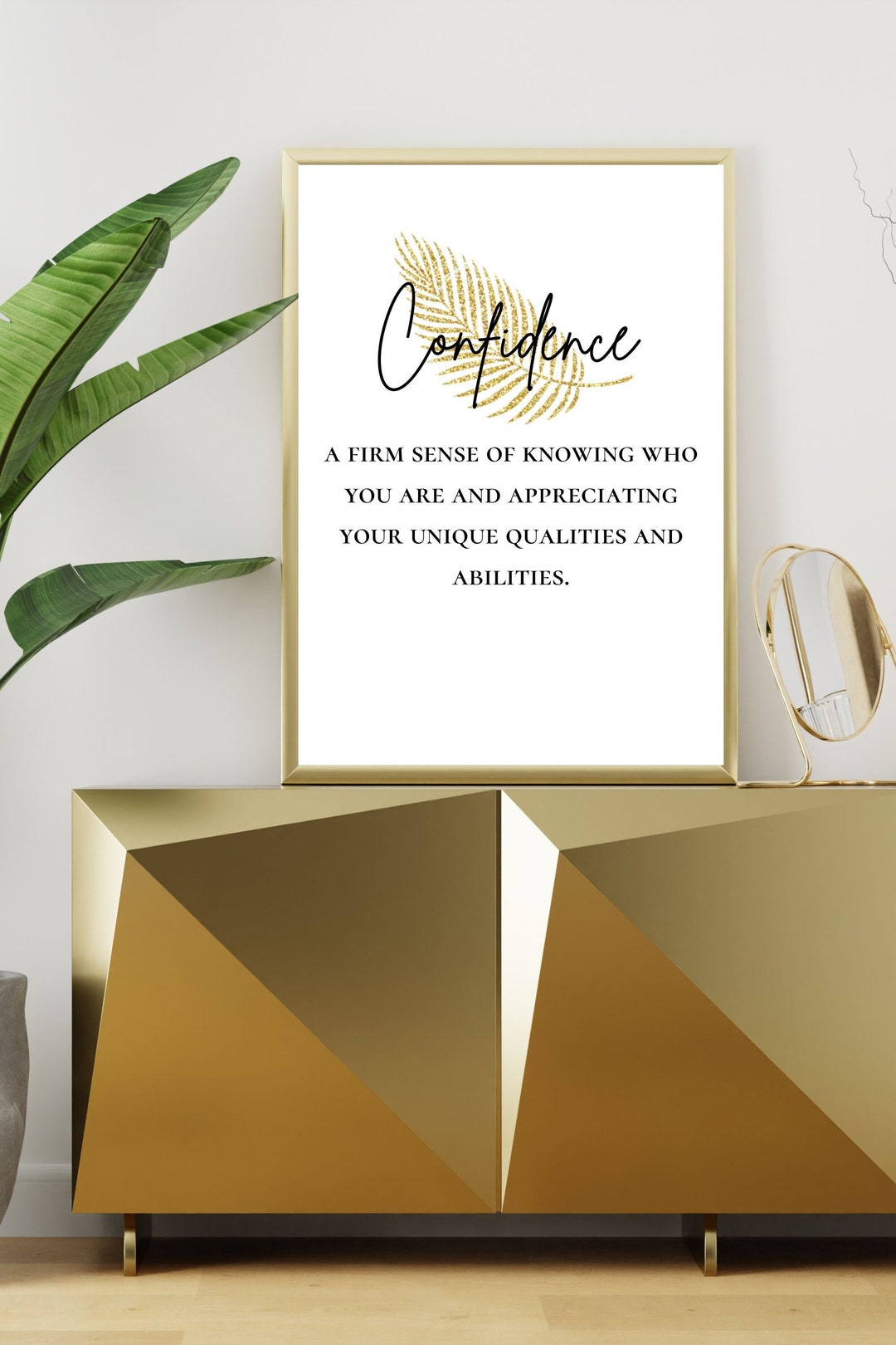 Confidence Definition Digital Wall Art | Definition Printable ...