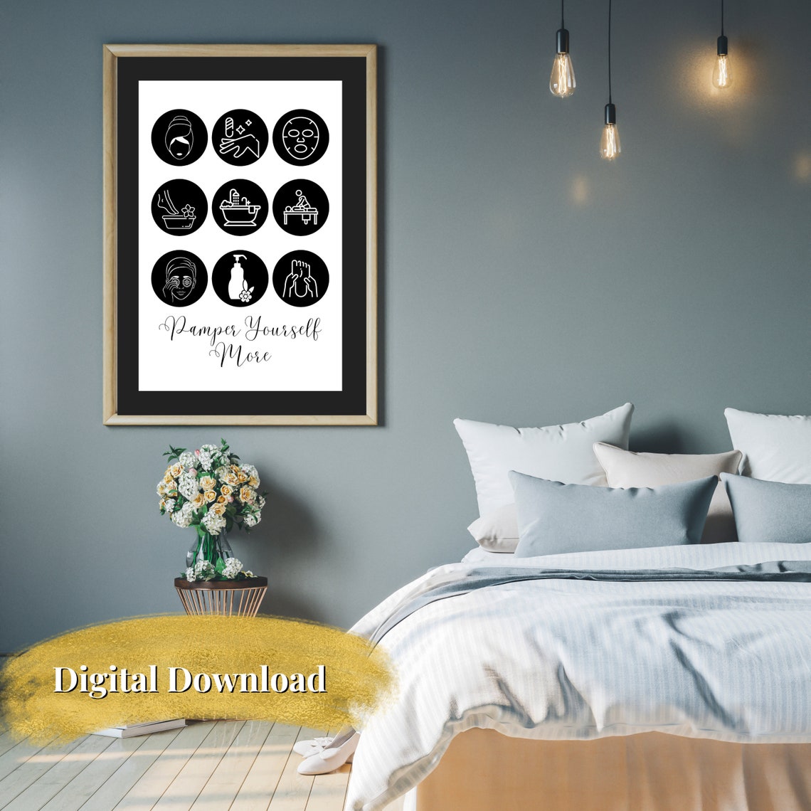 Body Positivity Art for Massage Room Pampering Gift for Women Spa Decor ...