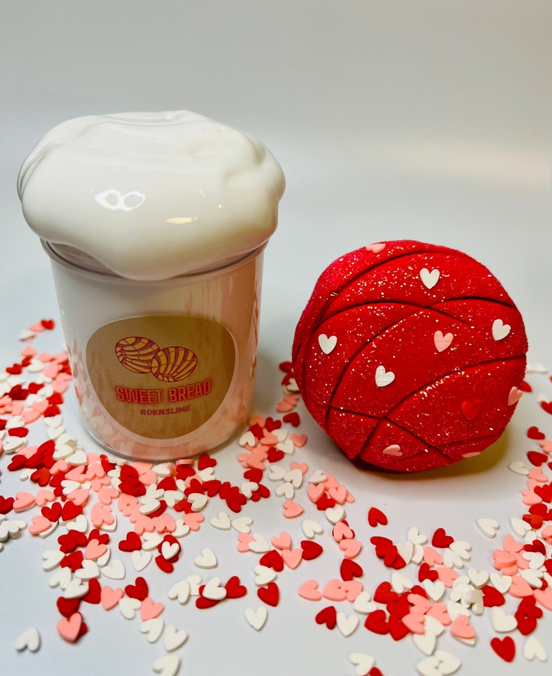 Sweet Bread Slime| Slime | DIY Slime | Valentines Day Slime | Concha ...