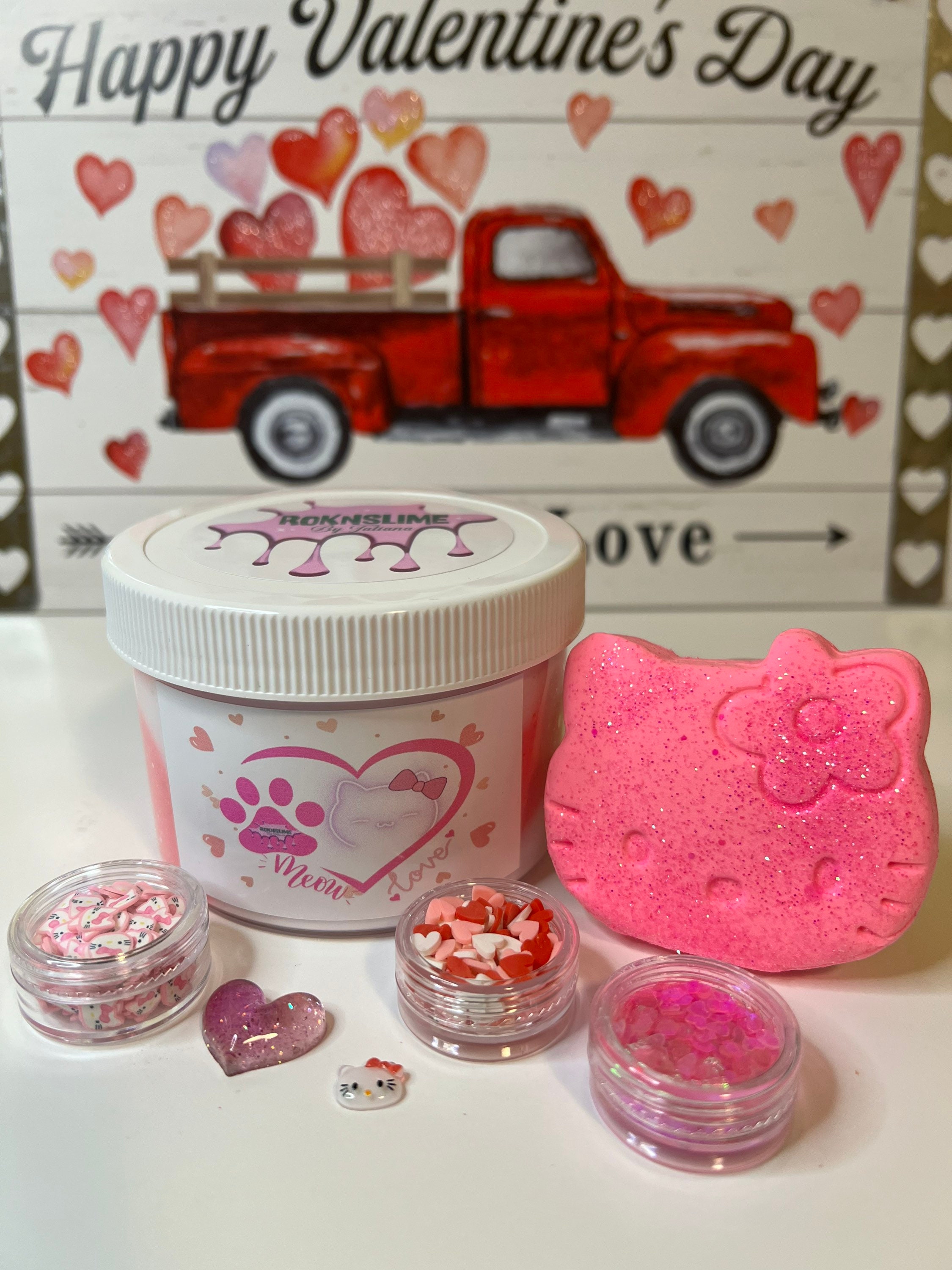 Hello Kitty Slime Hello Kitty Slime DIY Slime - Etsy