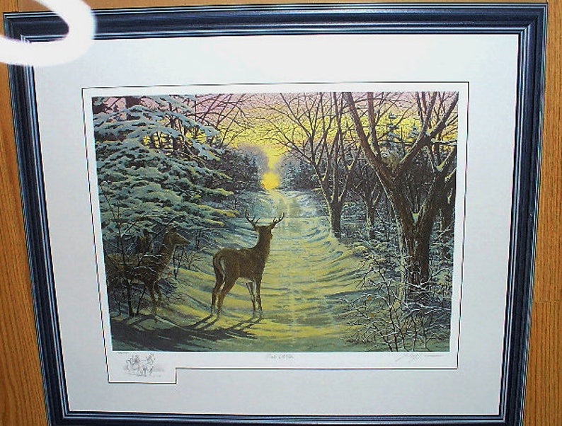 James Lumbers "winter Solstice" Limited Edition Remarque (pencil Sketch ...