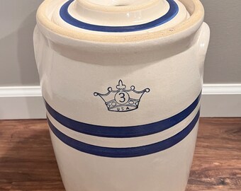 3 Crown Crock - Etsy