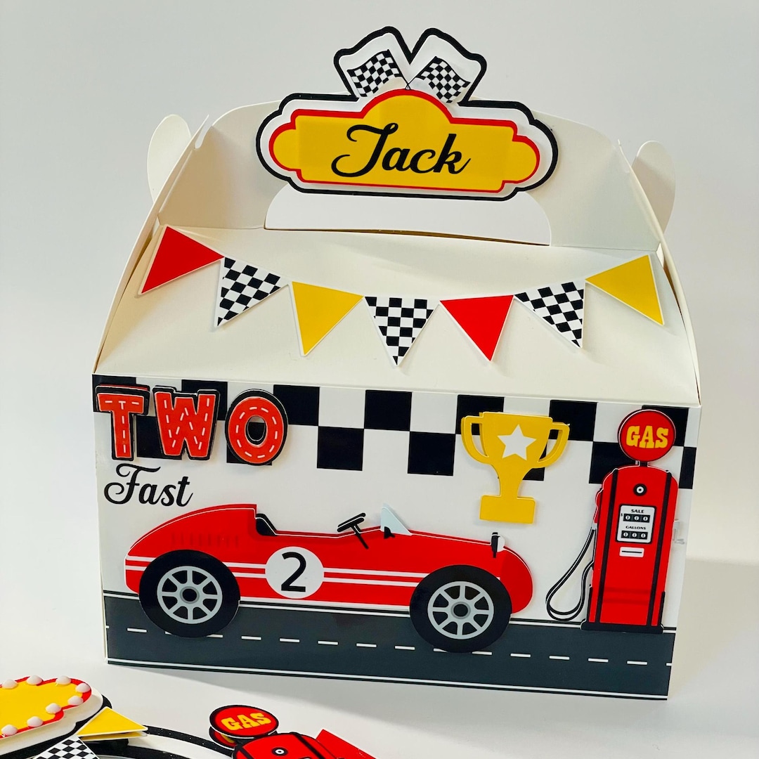Two Fast Race Car Gable Boxes - Etsy