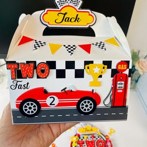 Two Fast Race Car Gable Boxes - Etsy
