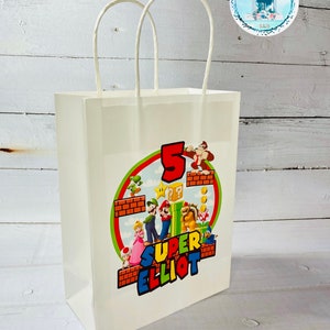 Super Mario Favor Bags - Etsy