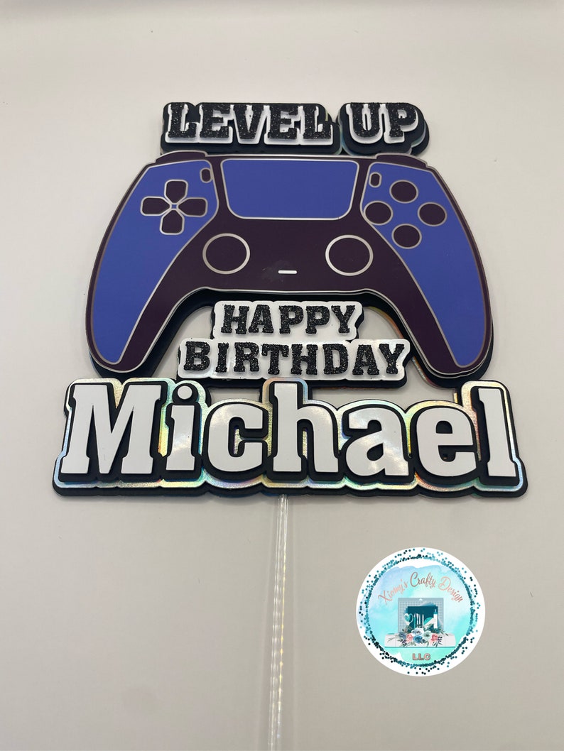 Xbox/playstation Game Controller Cake Topper - Etsy