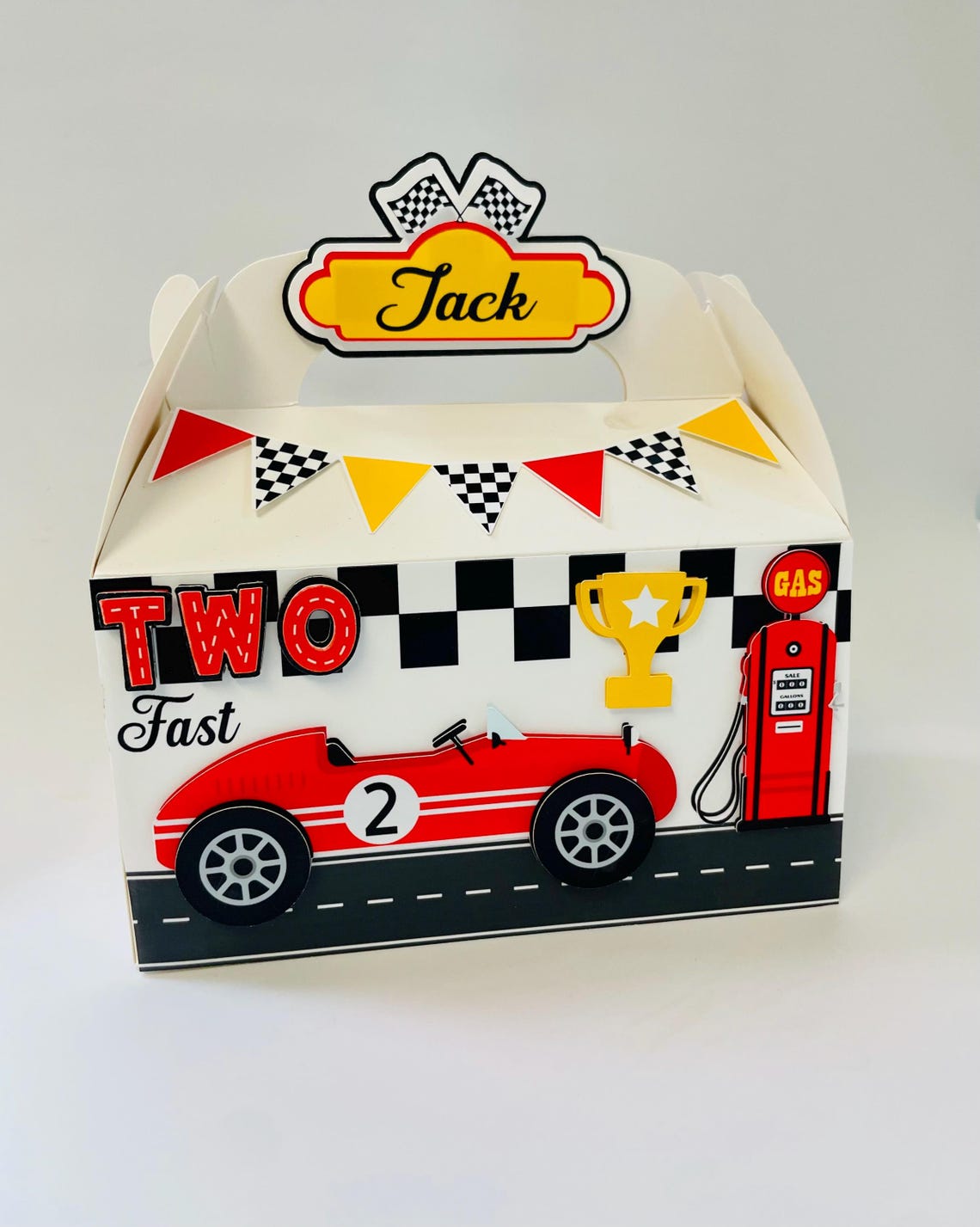 Two Fast Race Car Gable Boxes - Etsy
