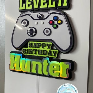Xbox/playstation Game Controller Cake Topper - Etsy
