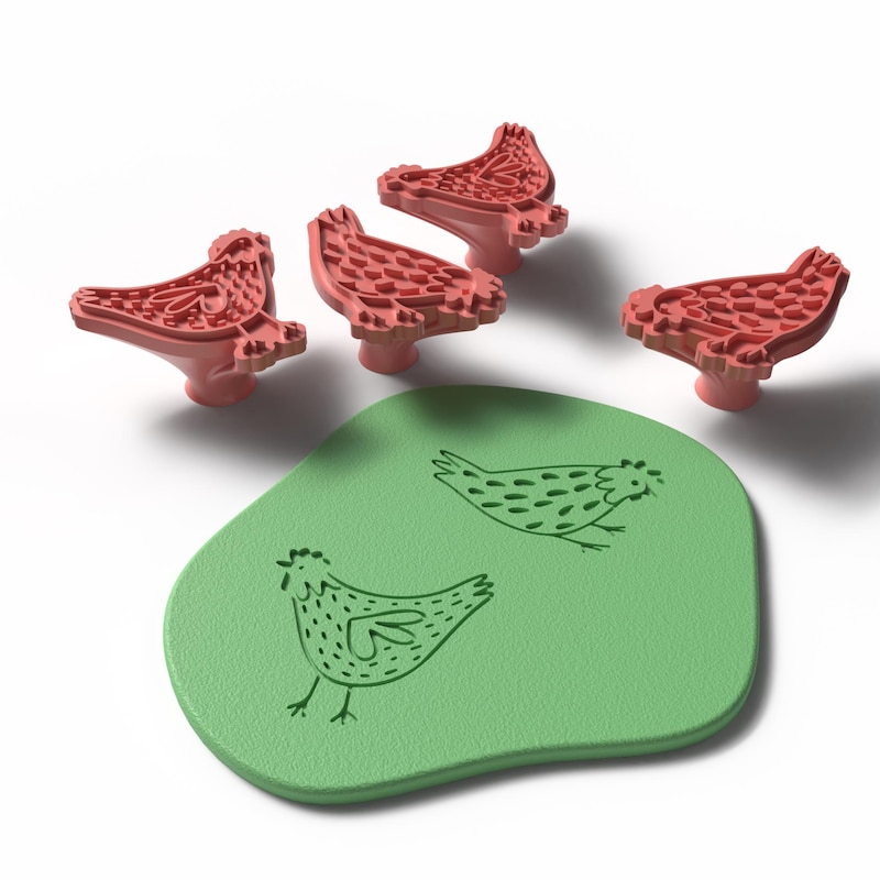 3d Chicken Molds - Etsy