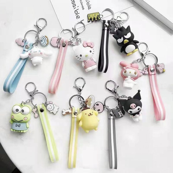 Anime Keychain - Etsy