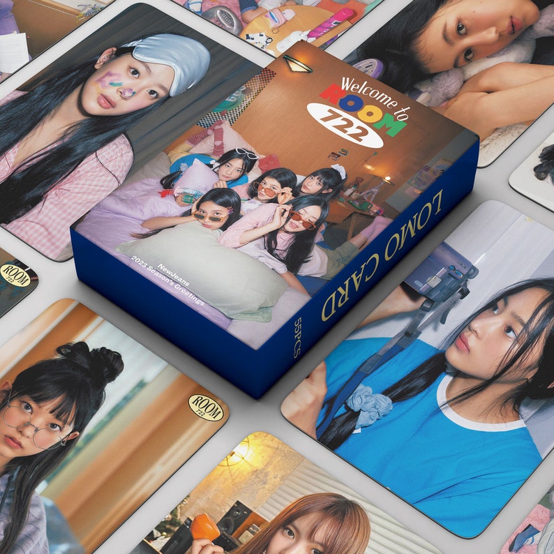 55 Pieces New Jeans LOMO Cards Minjin Hanni Danielle - Etsy UK